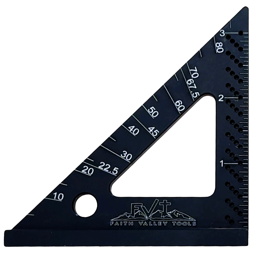 3.5" Precision Woodworking Square – Faith Valley Tools